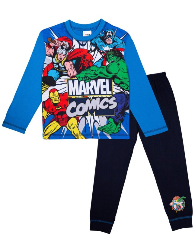 Boys Marvel Comics Pyjamas