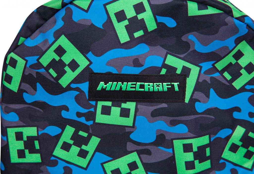 Minecraft Backpack 5 Piece Set