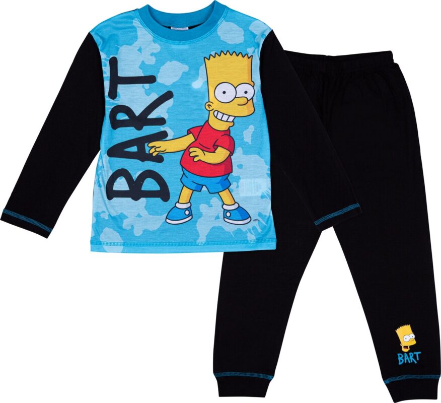Boys Bart Simpson Pyjama Set
