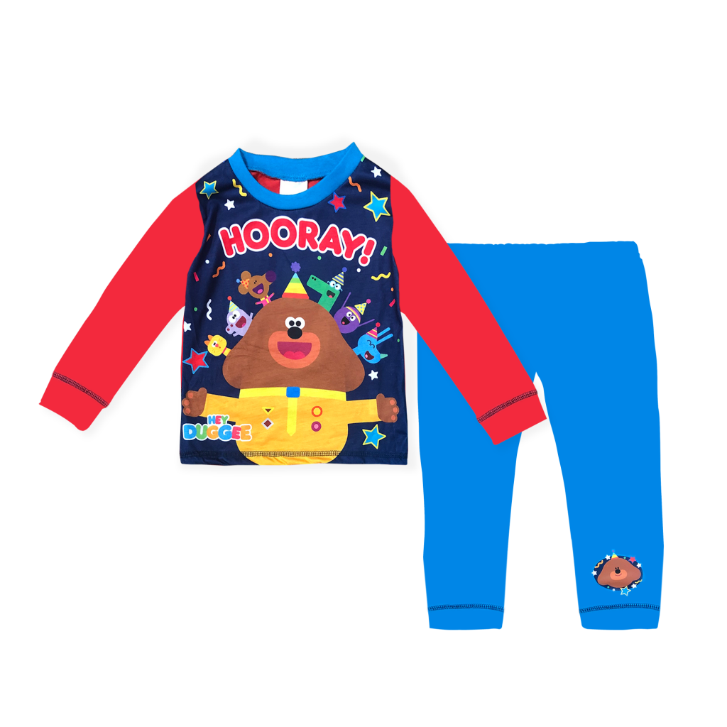 Hey Duggee Boys Pyjamas Squirrel Club PJ Set - Characterville