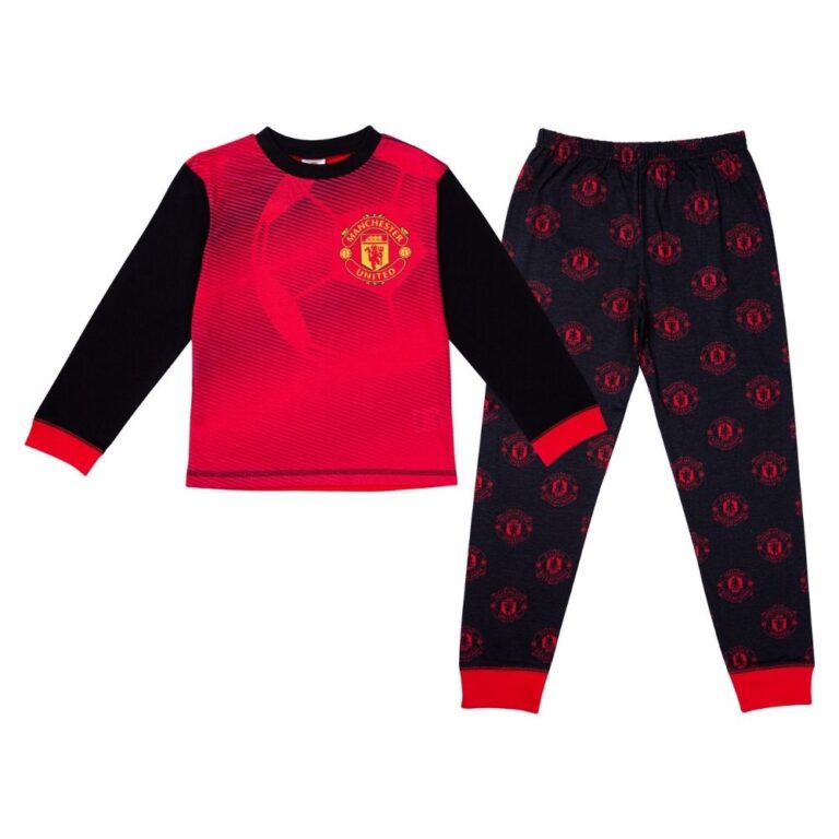 Manchester United F.C Boys Man Utd Pyjamas PJ Set - Characterville