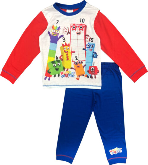 Numberblocks Boys Numberblocks Pyjamas PJ Set - Characterville