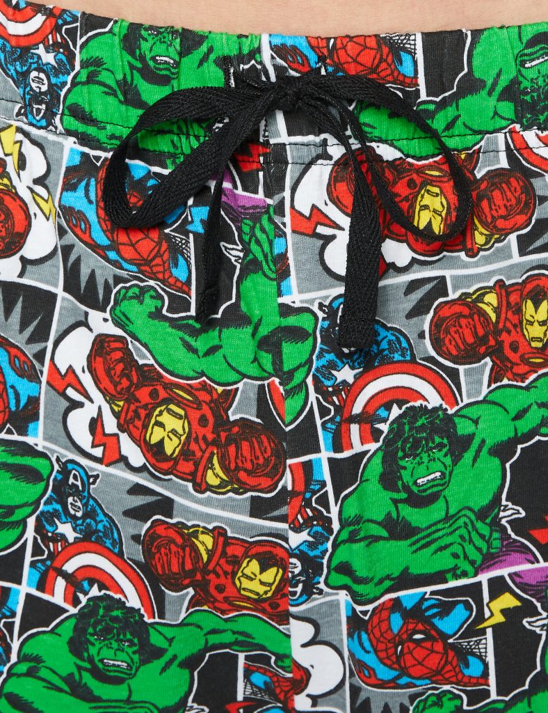 Marvel Mens Marvel Comics Pyjamas Pjs - Characterville