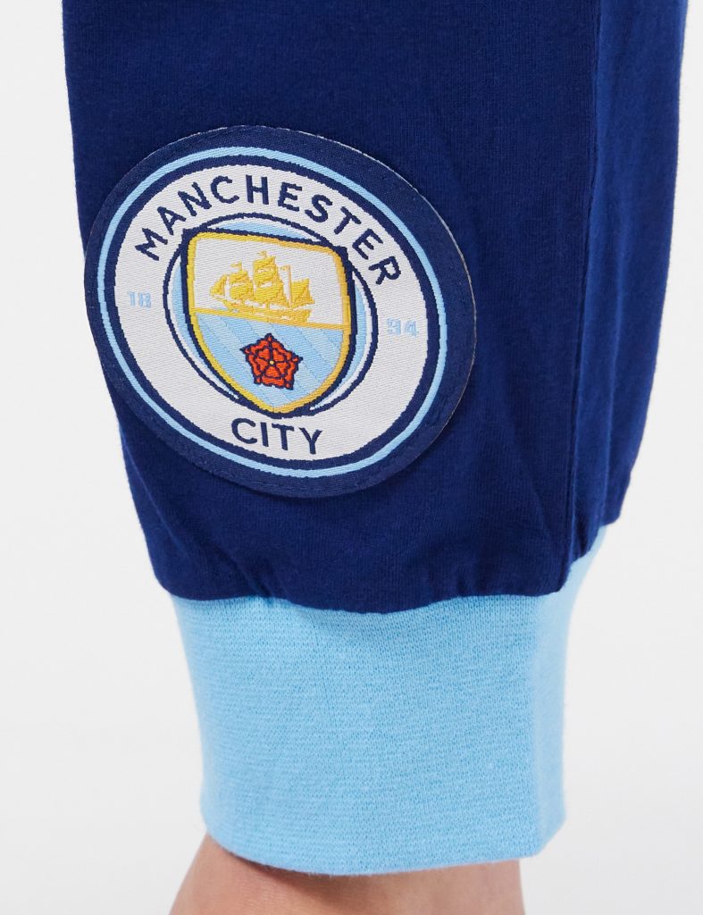 Manchester City F.C Mens Pyjamas Pjs - Characterville