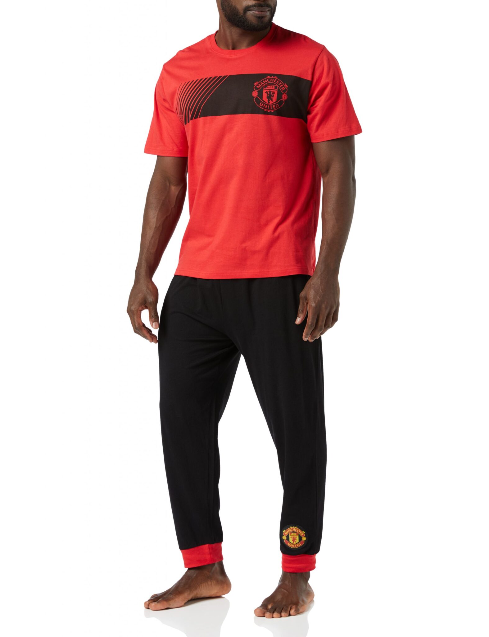 Manchester United F.C Mens Pyjamas Pjs - Characterville