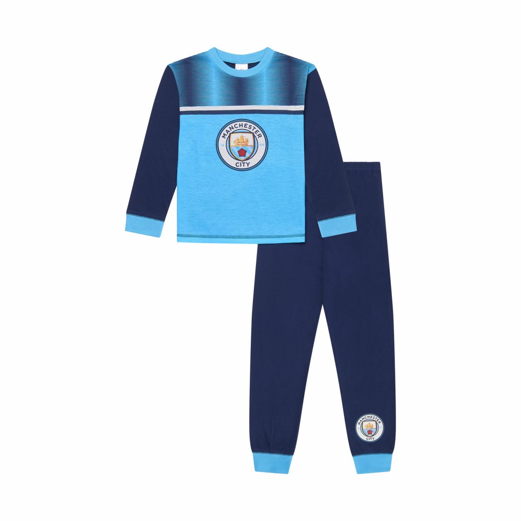 Boys Manchester City F.C Pyjamas Pjs - Characterville