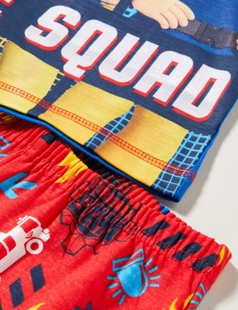 Fireman Sam Boys Short Pyjamas - Characterville