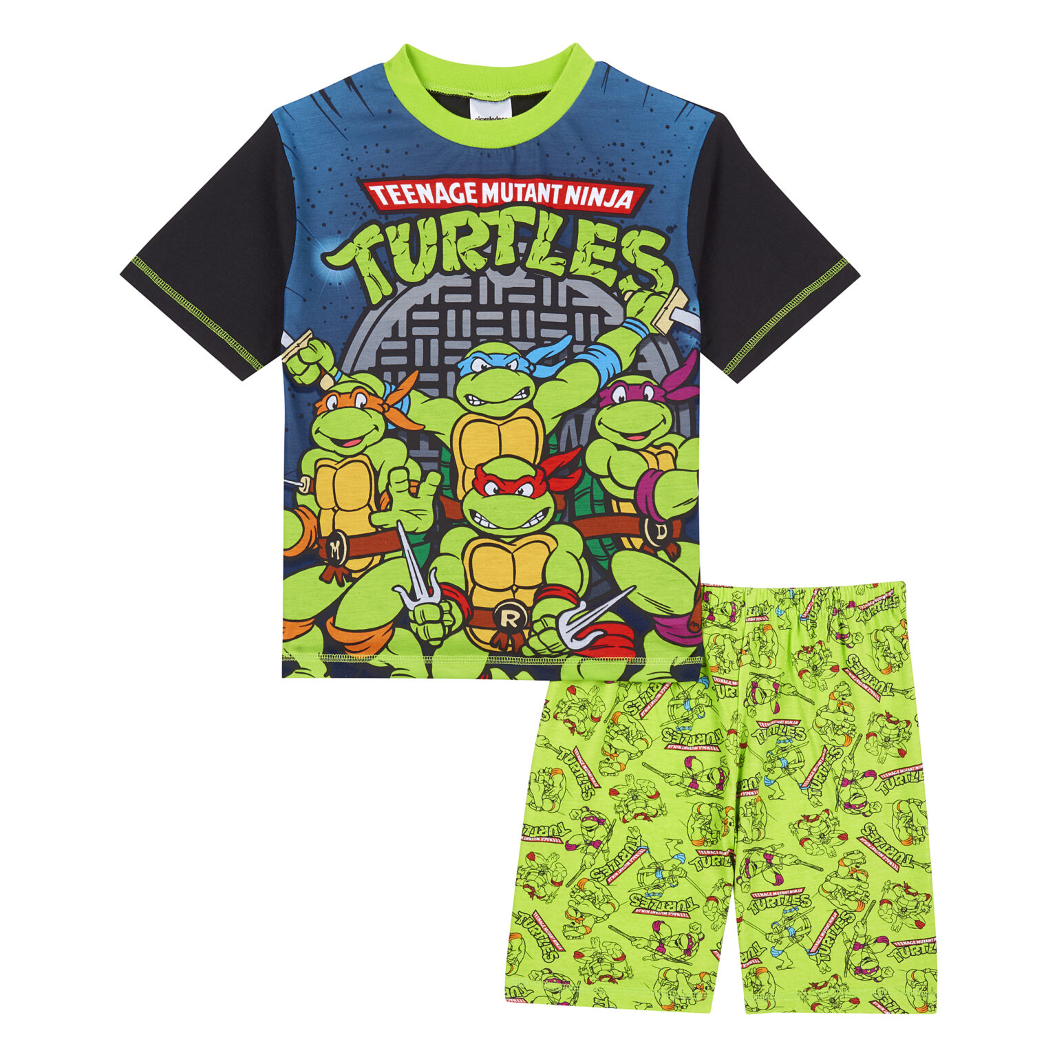Teenage Mutant Ninja Turtles Boys Short Pyjamas - Characterville