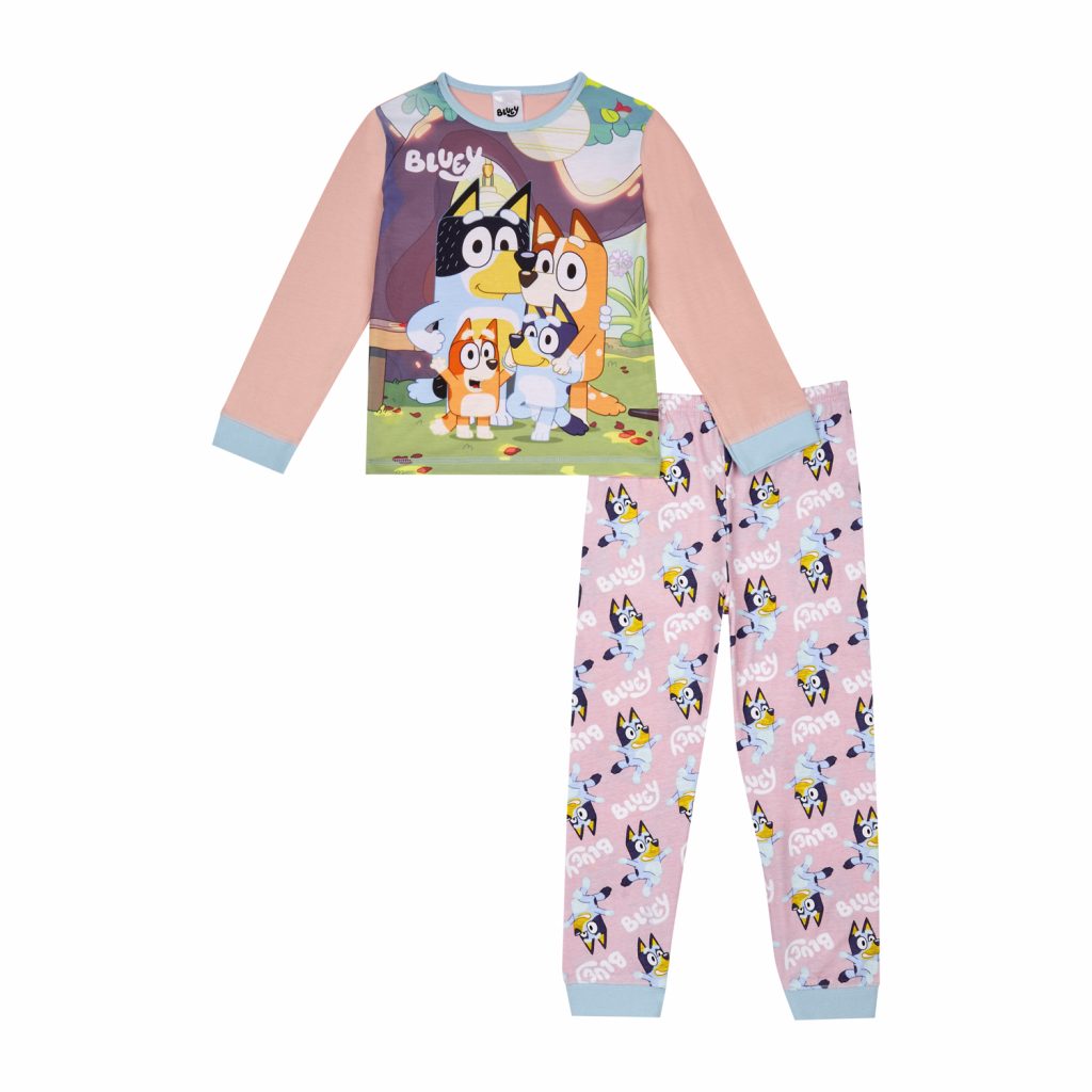 Bluey Girls Long Pyjamas - Characterville