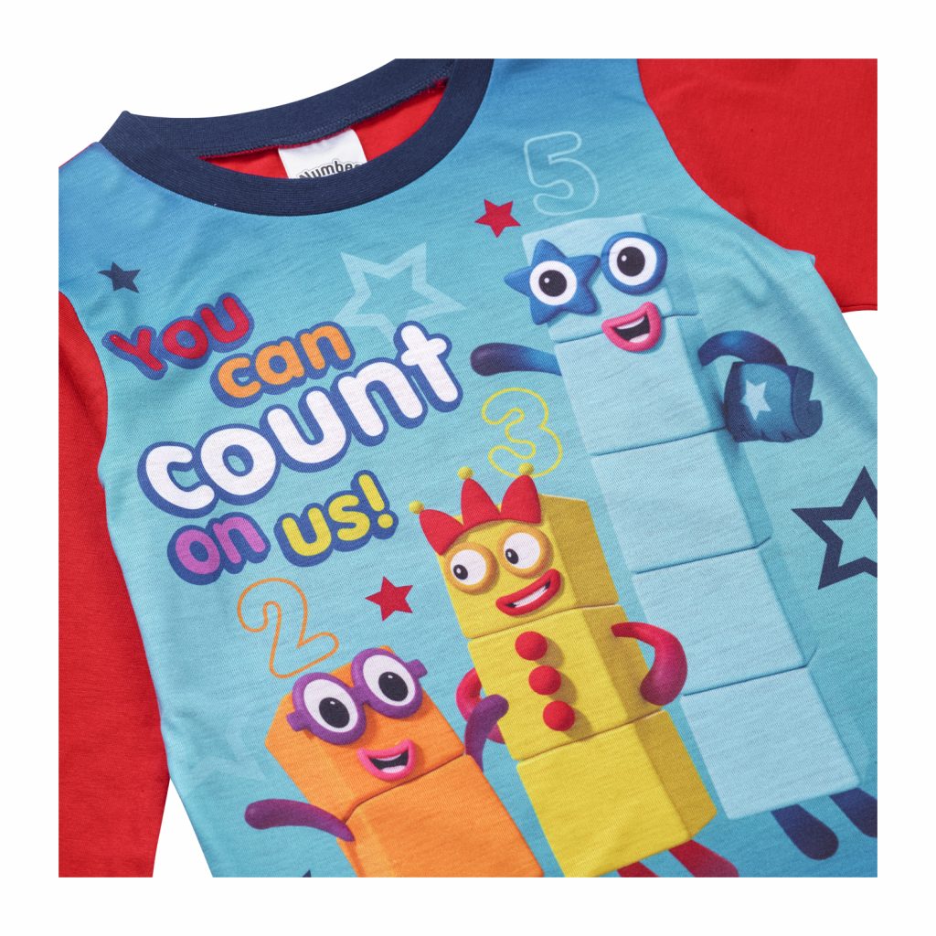Numberblocks Boys Long Pyjamas - Characterville