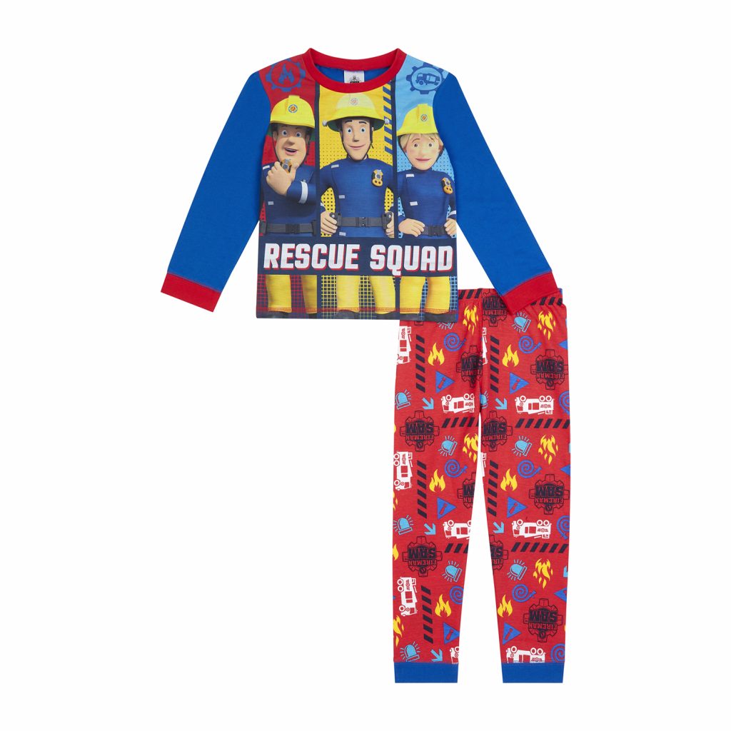 Fireman Sam Boys Long Pyjamas - Characterville