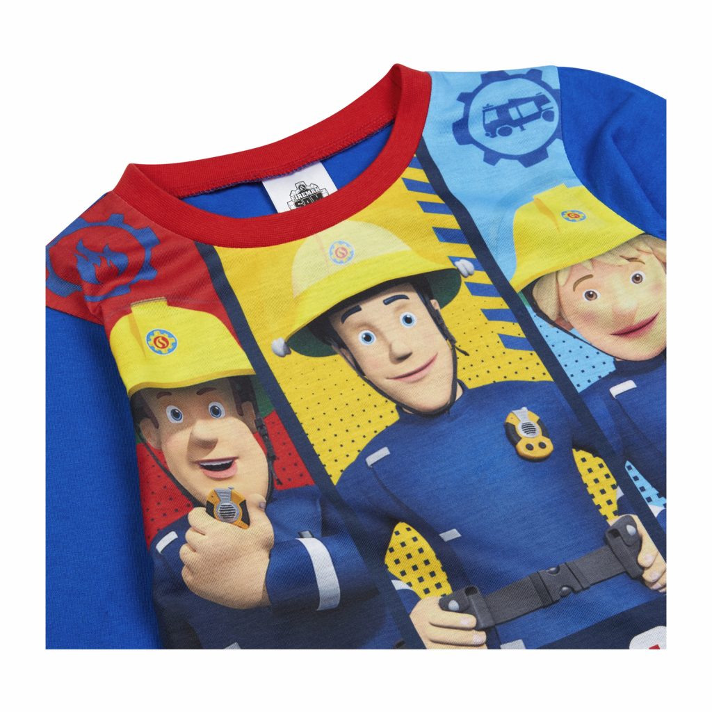 Fireman Sam Boys Long Pyjamas - Characterville