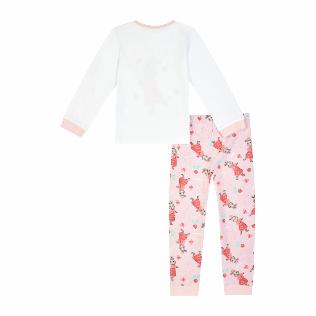 Peter Rabbit Girls Pyjamas Toddler Lily Bobtail PJ set - Characterville