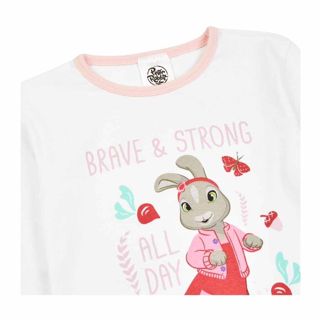 Peter Rabbit Girls Pyjamas Toddler Lily Bobtail PJ set - Characterville