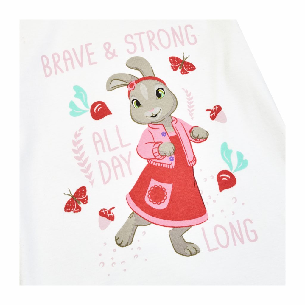 Peter Rabbit Girls Pyjamas Toddler Lily Bobtail PJ set - Characterville