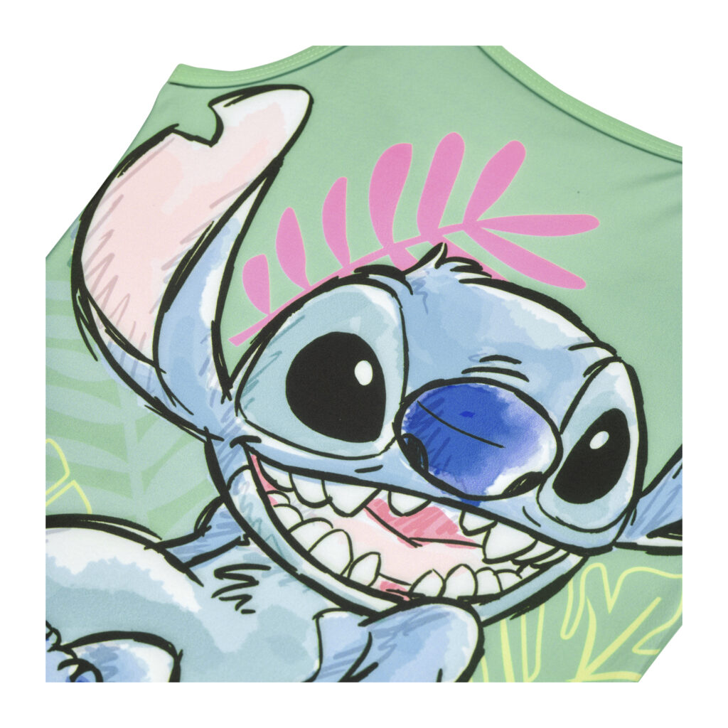 Girls Disney Lilo and Stitch Swimming Costume One piece Swimsuit ...