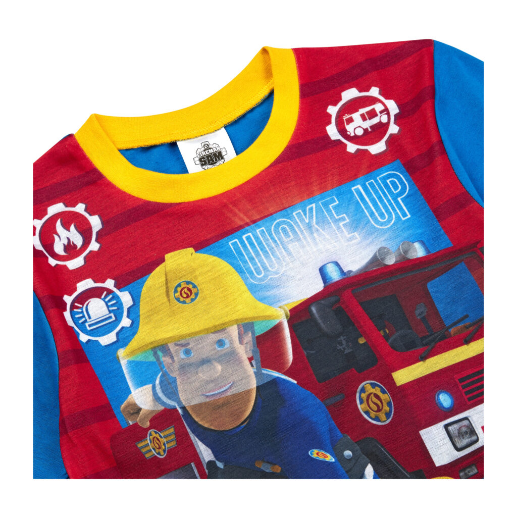 Fireman Sam Boys Pyjamas Short PJs Ages 18 Months to 7 Years ...
