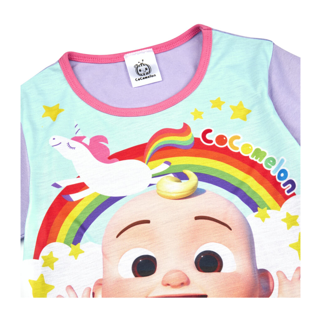 CoComelon Girls Pyjamas Short PJs Ages 9 Months to 5 Years - Characterville