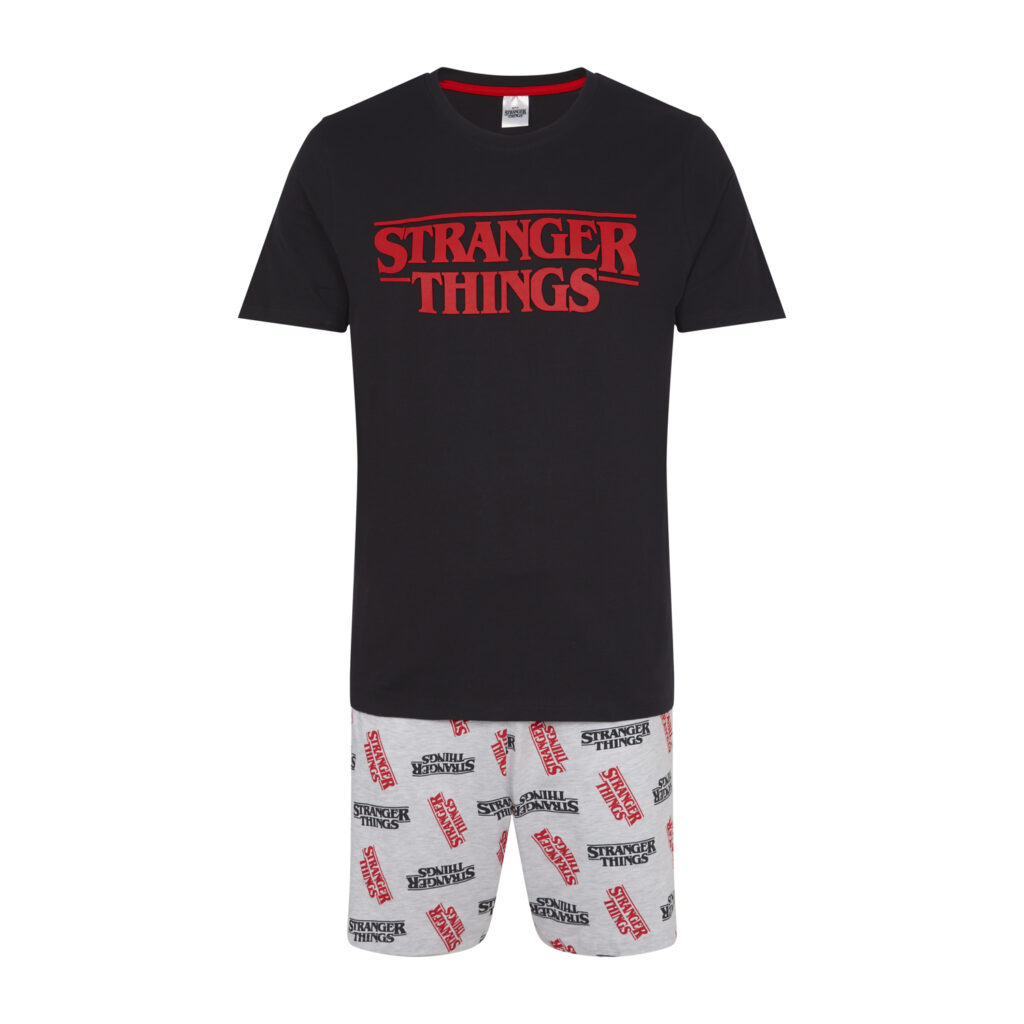 Stranger Things Mens Pyjamas PJ Set - Characterville