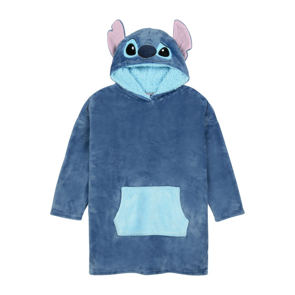 Disney Lilo & Stitch Hoodie for Girls, Oversized Fleece Hoodie Blanket ...