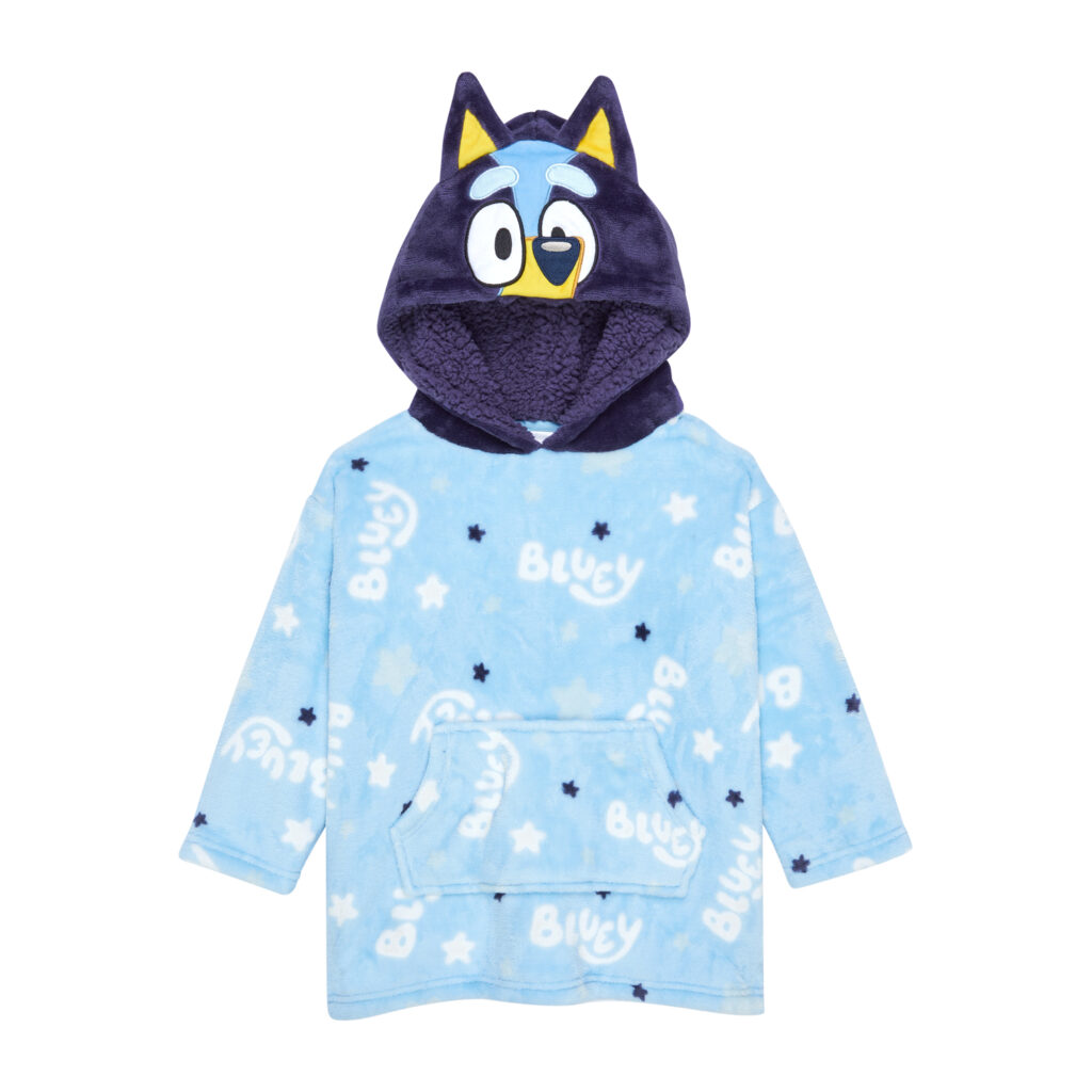 Bluey Boys Hoodie, Oversized Loungegown - Characterville