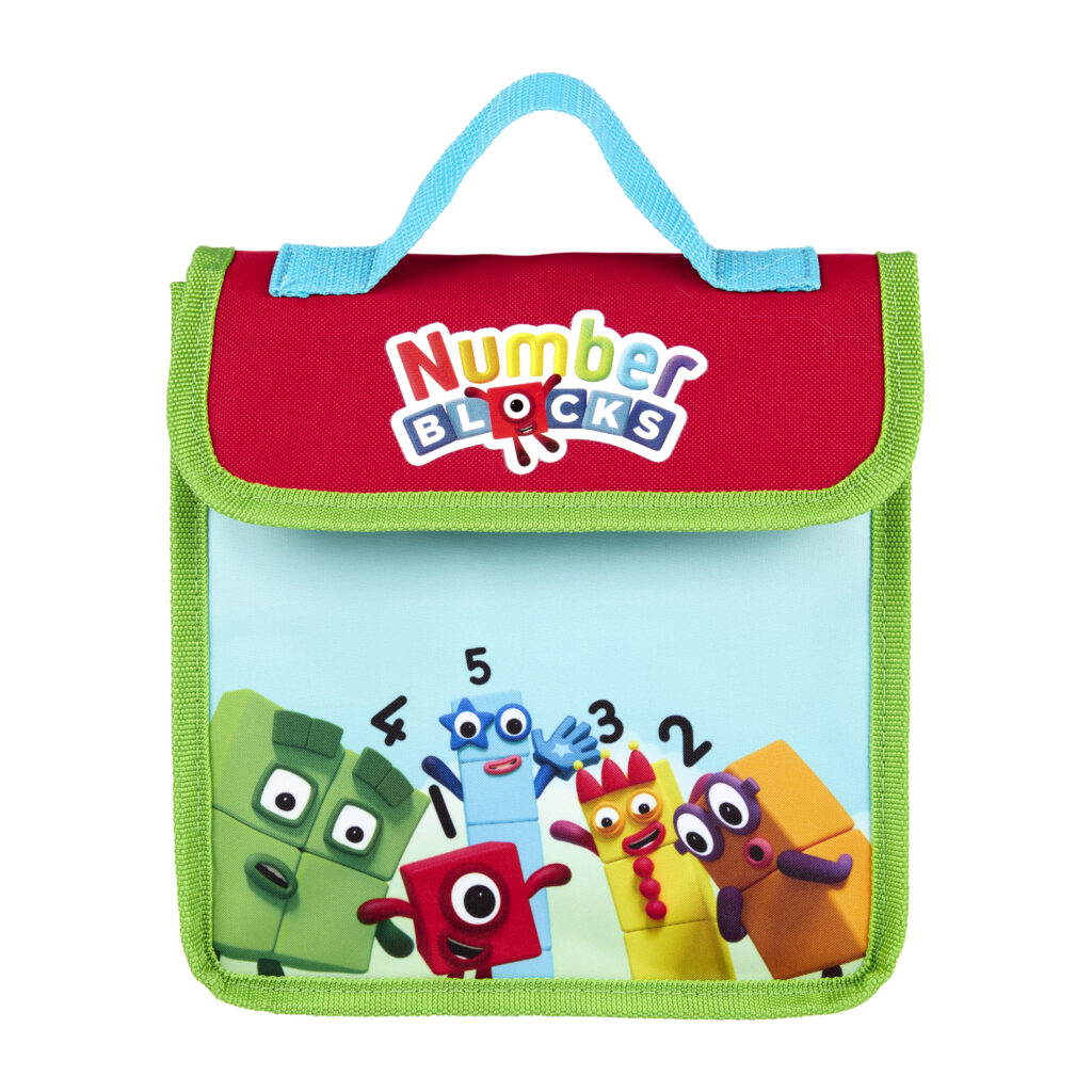 Numberblocks Kids Backpack 4 Piece School Set - Characterville