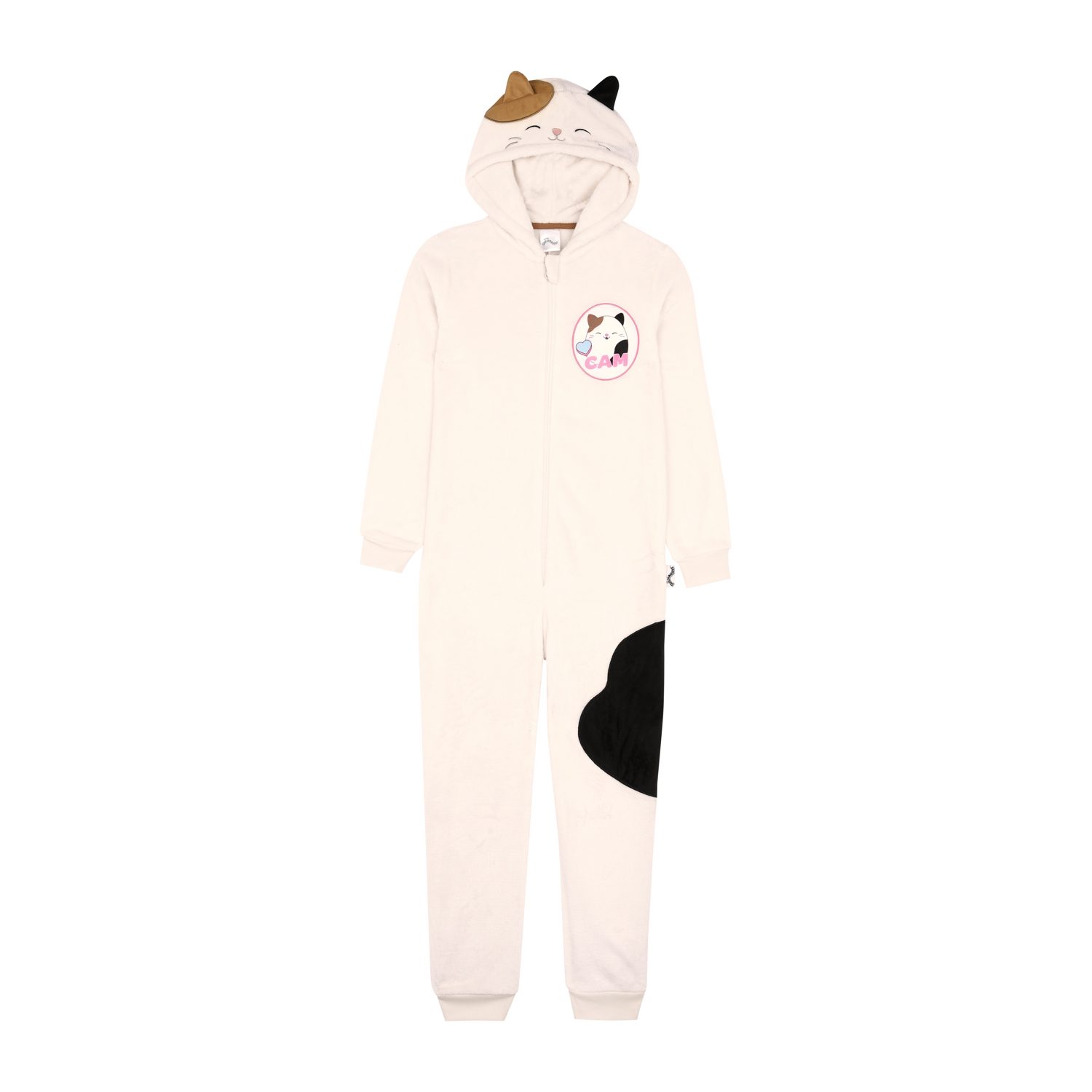 Onesies For Girls Squishmallows Cam The Cat Fleece Onesie For Kids ...