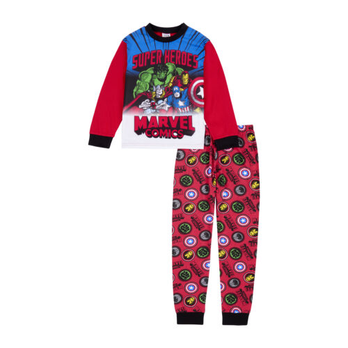 Marvel Comics Boys Pyjamas Pjs Set - Characterville