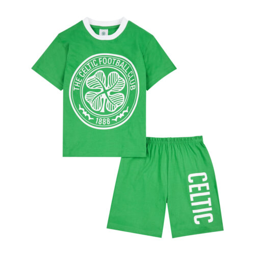 Celtic F.C Boys Pyjamas Short Pjs Set - Characterville