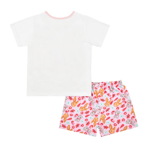 Peter Rabbit Girls Short Pyjamas Lily Bobtail PJ set - Characterville